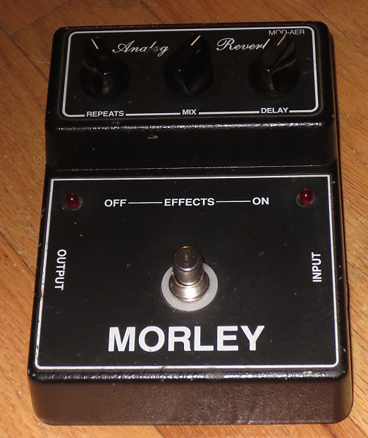 Morley MOD-AER Analog Echo Reverb very rare vintage | Reverb Australia