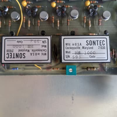 Sontec MEP-250 Stereo Parametric Equalizer | Reverb