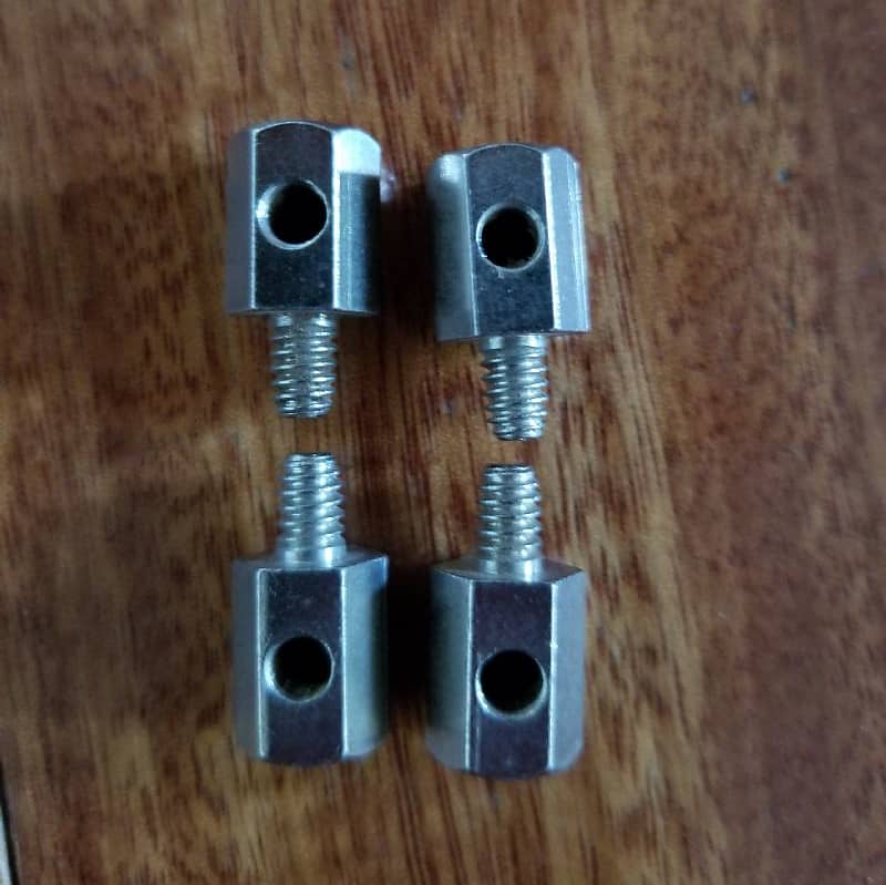 Banjo Resonator Wall Lugs - Nickel, Set of 4, Old Stock | Reverb