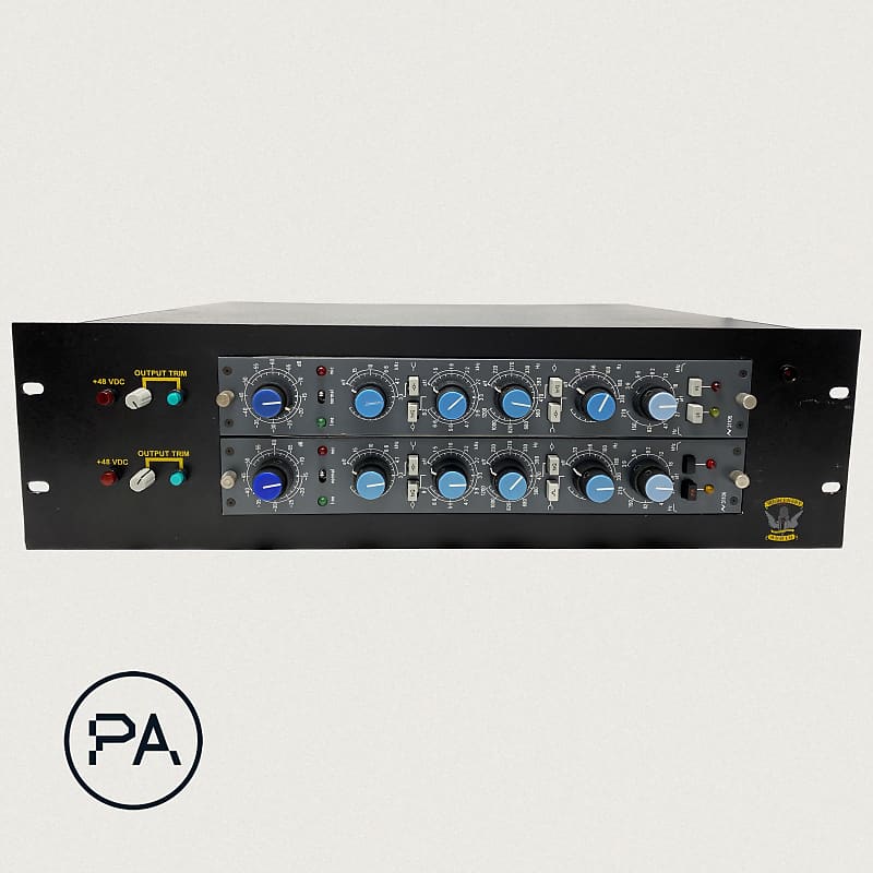 Neve 31105 Mic Pre Racked Pair | Reverb