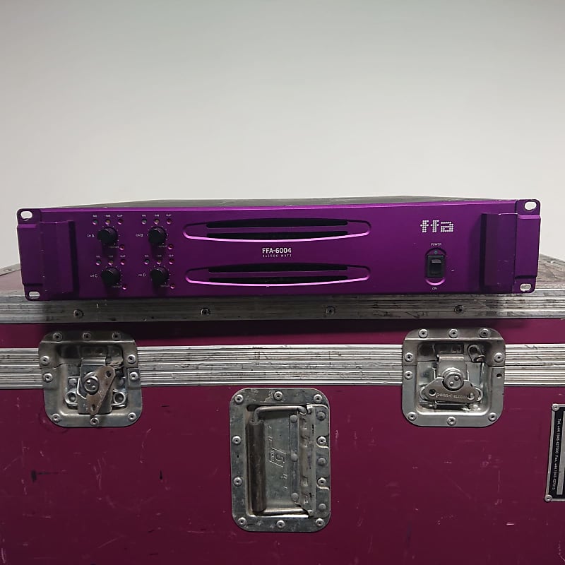 Full Fat Audio FFA 6004 4-Ch Power Amplifier (Excellent | Reverb