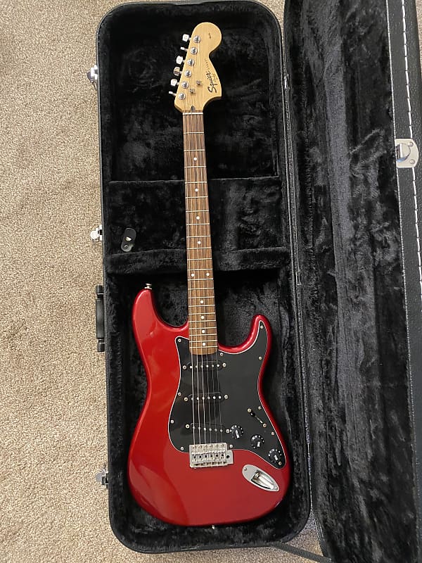 Custom Squier Stratocaster w/ Locking Tuners + Tonerider | Reverb