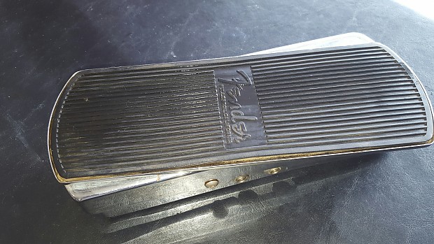 Fender Volume And Tone Pedal Mid-70s To Early 80s Chrome | Reverb