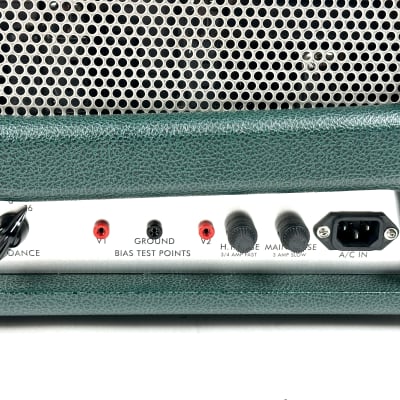 2001 Komet 60 Amplifier Head Green Trainwreck #115 | Reverb