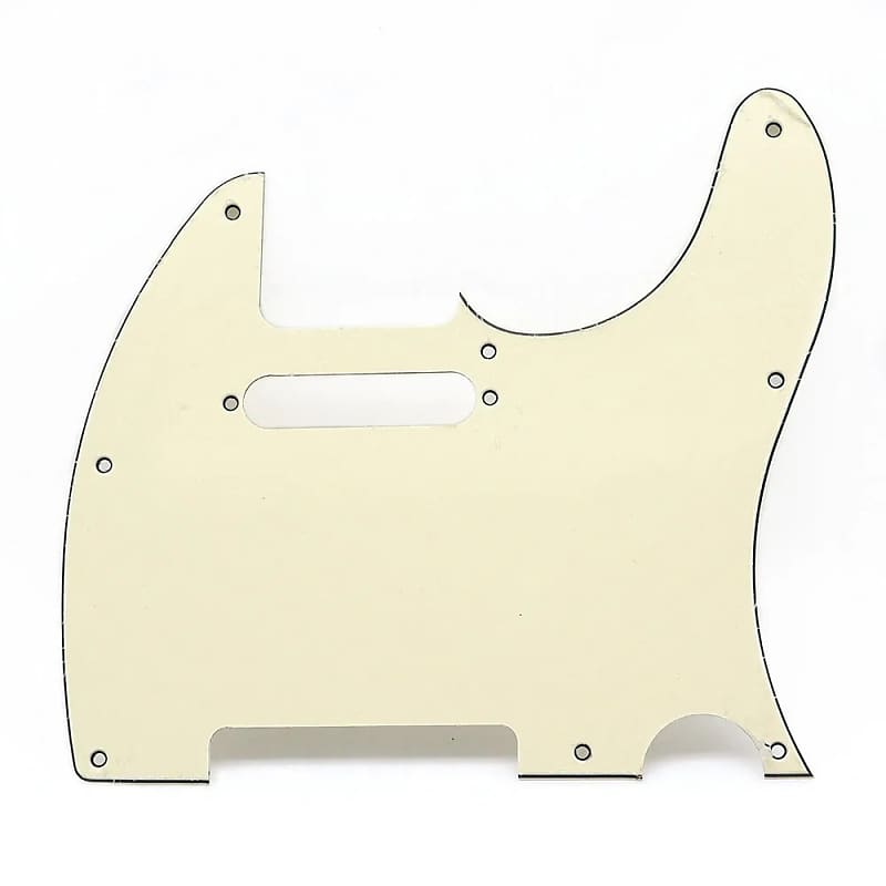 Telecaster Pickguard Cream S 10 hole + Free shipping | Reverb UK