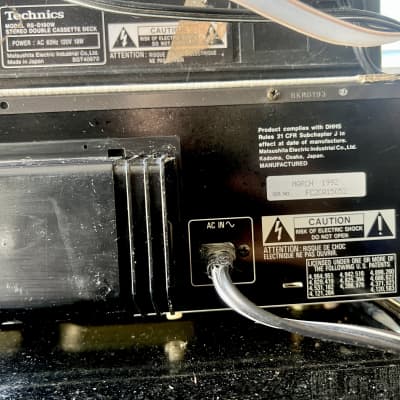 Technics SL-PD627 5 Disc Carousel CD Player Changer; Tested | Reverb