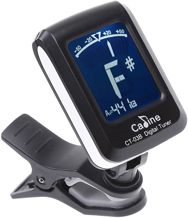 CT-03B LCD Clip On Guitar Tuner For Digital Chromatic Bass | Reverb