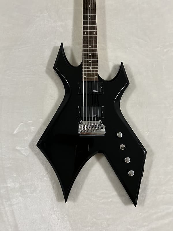 B.C. Rich Warlock Platinum Edition 1999 - Black | Reverb