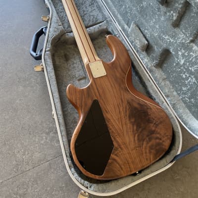Wal MK2 2021 Flame Walnut 5 string bass guitar | Reverb
