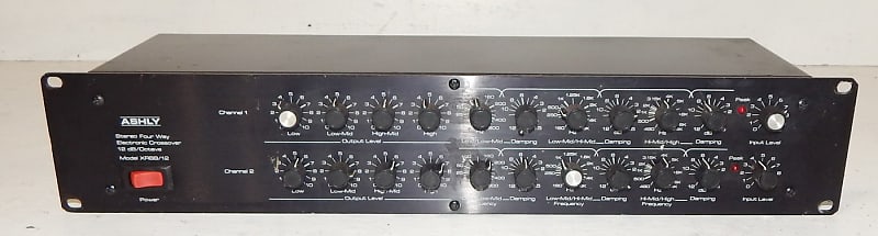 Ashly XR88/12 stereo 4 way electronic crossover | Reverb
