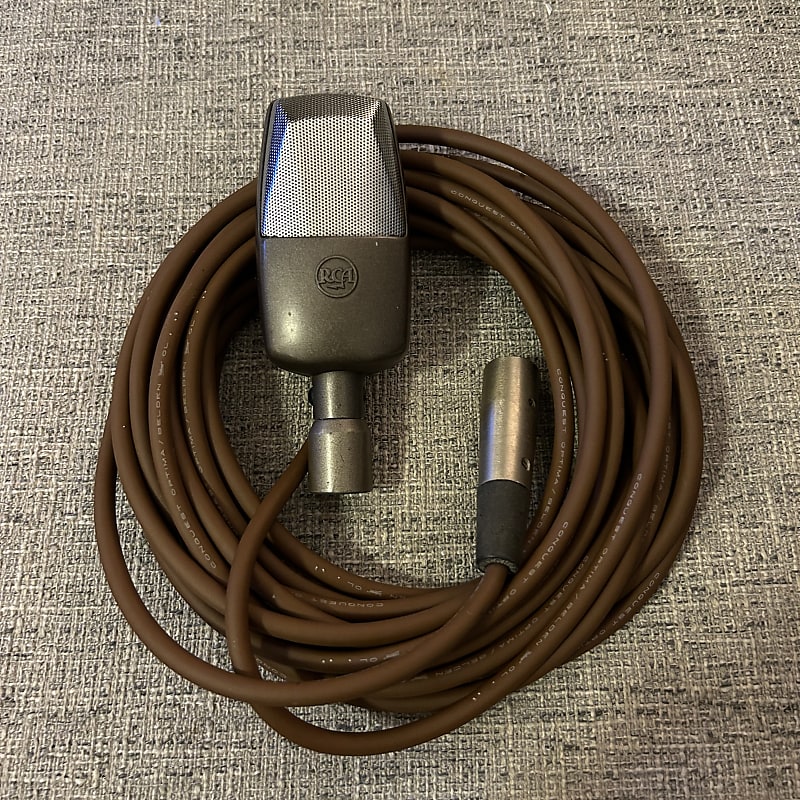 RCA SK-46 Ribbon Microphone 1950s - W/ Cable | Reverb