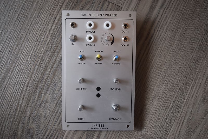 Random Source JHaible Tau Pipe Phaser DIY 2018 Aluminum | Reverb