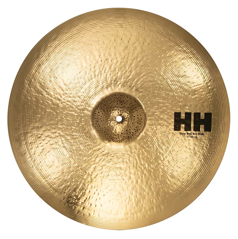 SABIAN 21" HH Raw Bell Dry Ride Brilliant Finish | Reverb