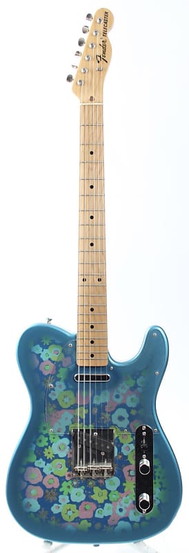 2016 Fender Classic '69 Telecaster blue flower | Reverb