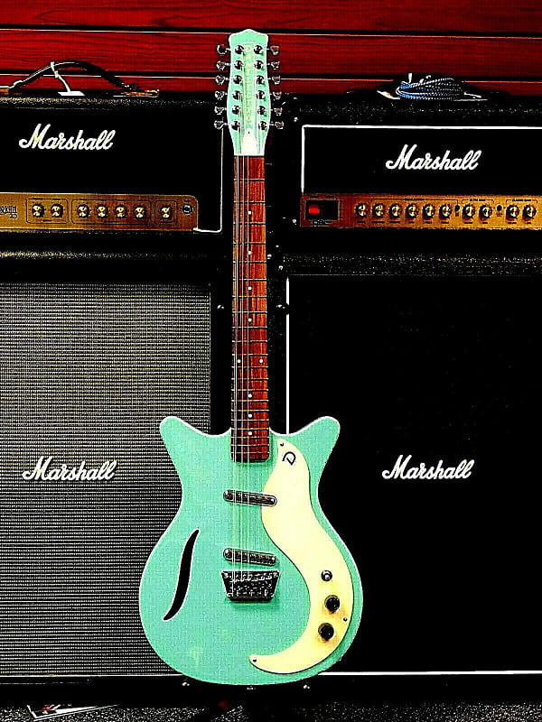 Danelectro '59 Vintage 12-String Electric Guitar! NAMM Show | Reverb
