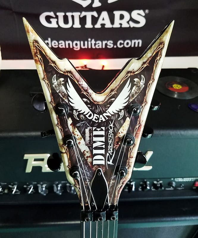 Dean Razorback V 255 Blades Dime 2009 guitar w/HSC | Reverb