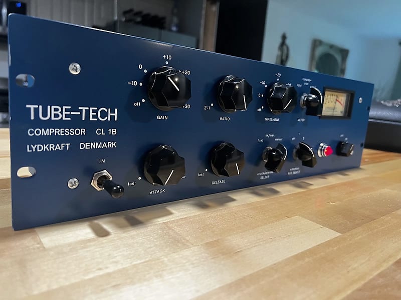 Tube-Tech CL 1B Mono Opto Compressor 2010s - Blue | Reverb