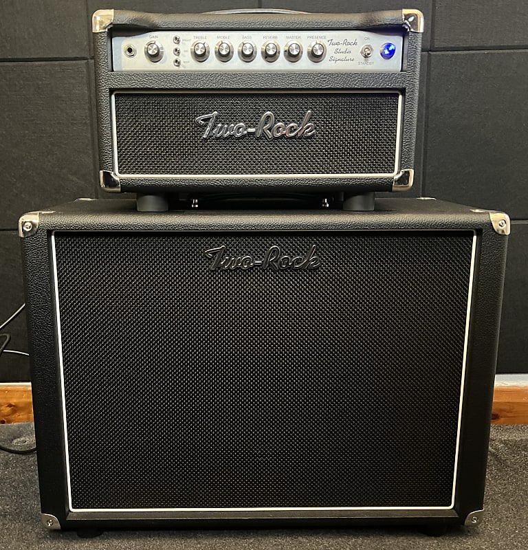 Two Rock Studio Signature 35w Head + 1/12 Cabinet - Black | Reverb