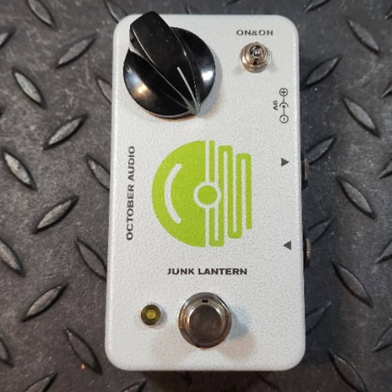October Audio Junk Lantern Octave Up Garage Fuzz Green Ringer | Reverb