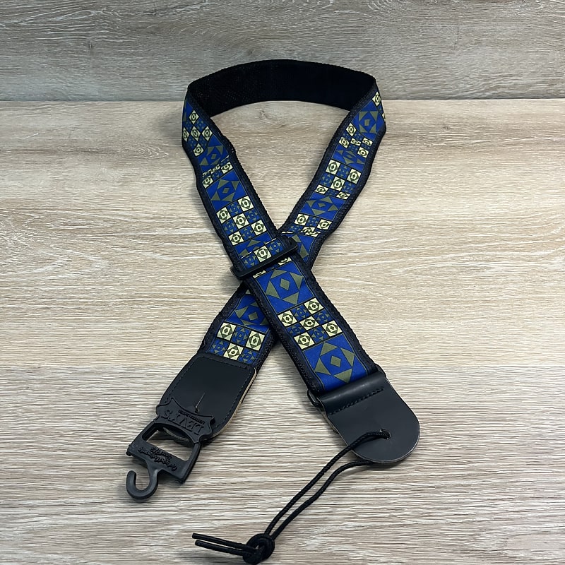 Levys Jacquard Vintage Style 60's 70's 2" Guitar Strap | Reverb