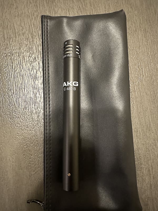 AKG C480 B W/ Extra CK61 Capsule-Black | Reverb