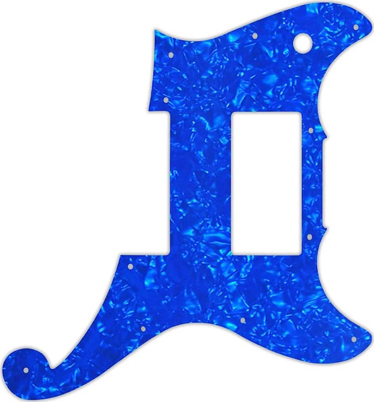 WD Custom Pickguard For Left Hand D'Angelico Deluxe Brighton | Reverb