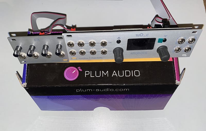 Plum Audio 1U O_C 4Robots 1U Eurorack Module (Ornaments & | Reverb