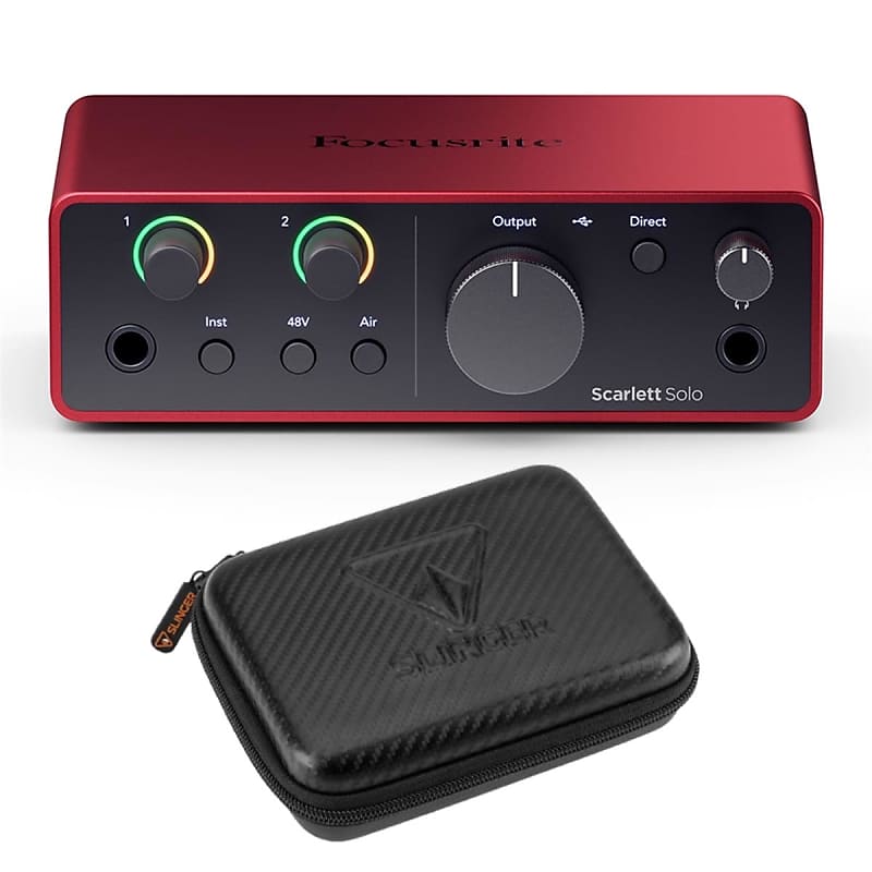 Focusrite Focusrite Scarlett Solo 4rd Gen USB Audio Interface | Reverb
