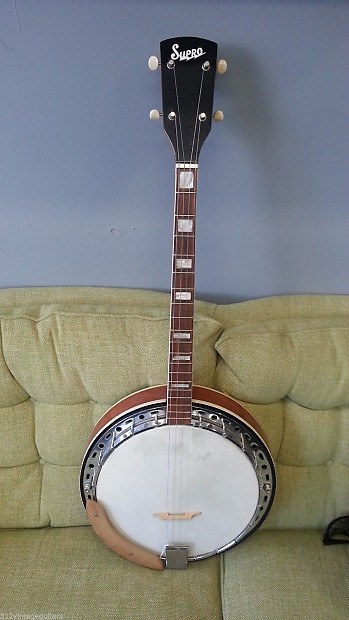 1960 Supro Professional Tenor Banjo - Vintage Kay Four String | Reverb
