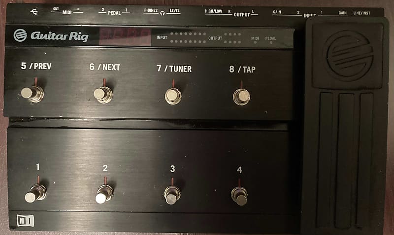 Native Instruments Guitar Rig Kontrol 3 2010 Black | Reverb