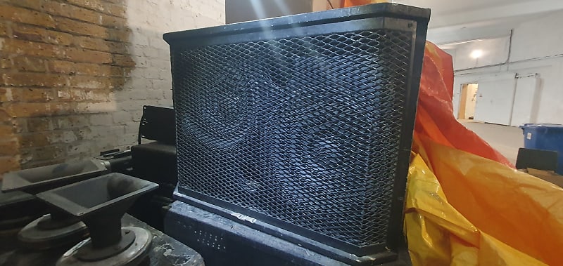 Apogee AE10 dual 15" LF cabinets. Mid 80s - Black. Pair | Reverb UK