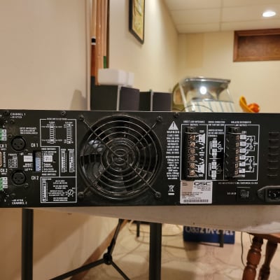 QSC Professional Amplifier ISA 500TI - Black | Reverb