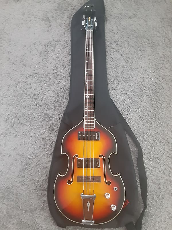 VINTAGE 1960s Univox violin bass guitar model 1920 | Reverb