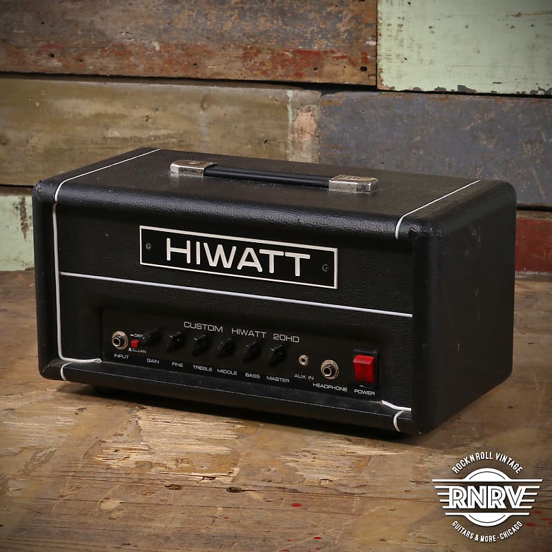 Hiwatt Custom 20HD Head | Reverb