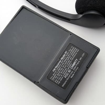 Williams Sound Personal PA FM Receiver Model R7 w/ Headphones | Reverb