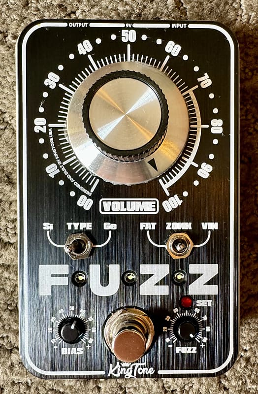 KingTone miniFUZZ V2 (Black Panel) | Reverb