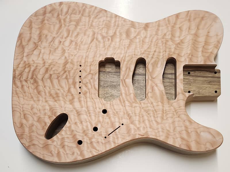 Shepard Custom Guitars Custom Telecaster Body Semi-hollow | Reverb