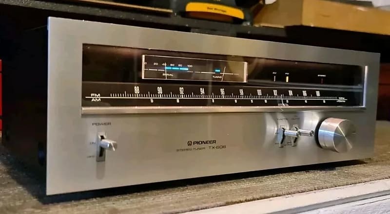VINTAGE PIONEER BLUE LINE STEREO FM/AM TUNER/MADE IN JAPAN | Reverb UK