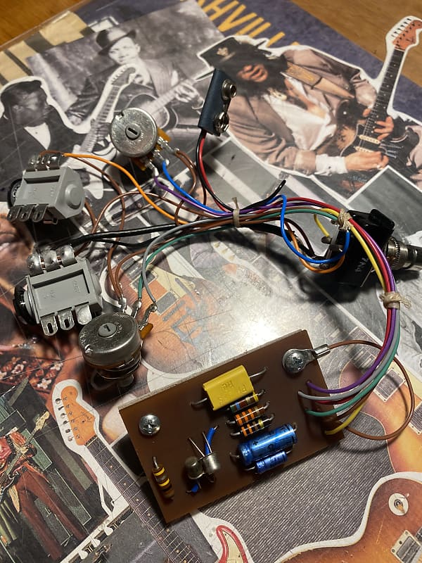 Drop-in BC-109 Fuzz Face Harness Fuzz Face | Reverb