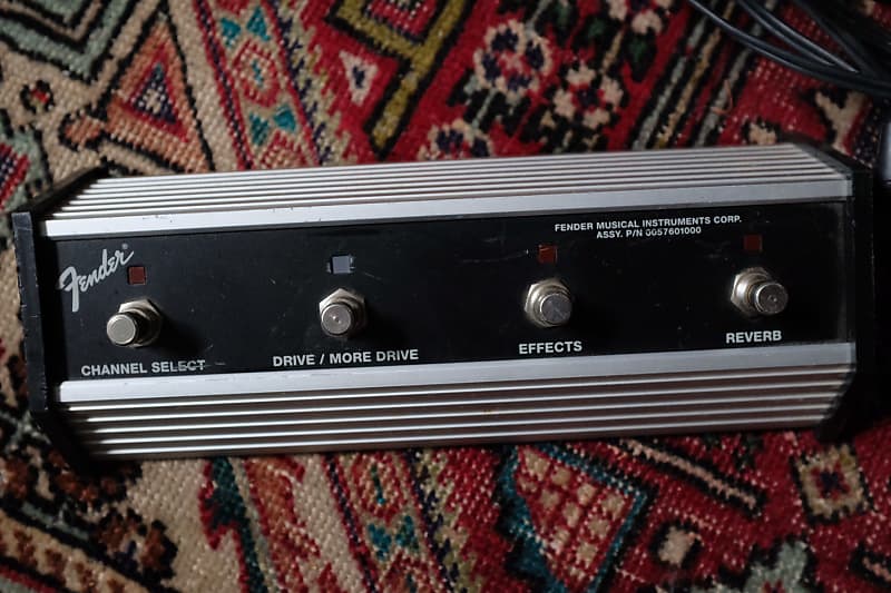 Fender 4 Channel Foot switch 0057601000 | Reverb