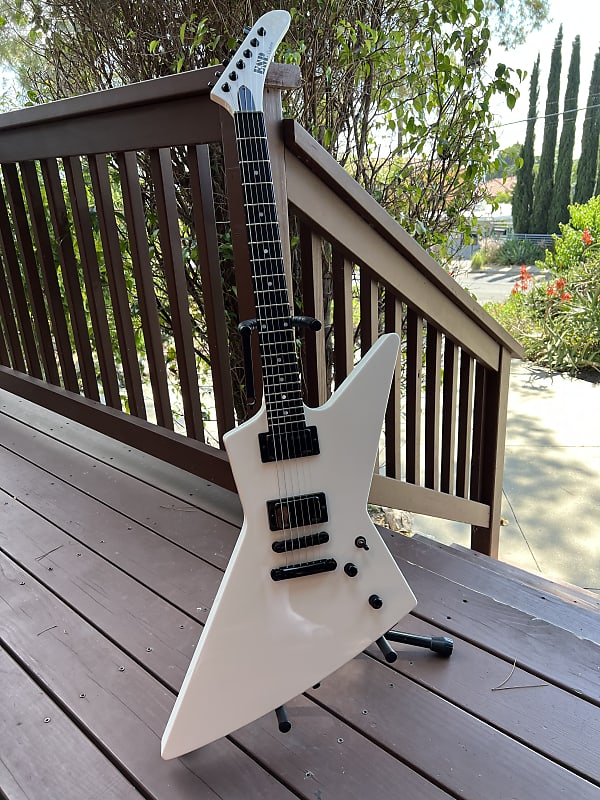 ESP Custom MX 250 Explorer - James Hetfield 2015 - Olympic | Reverb