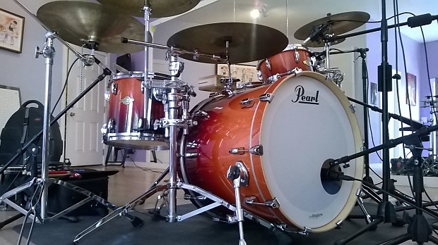 Pearl MCX Masters Chestnut Fade 4pc Maple Shell Pack | Reverb