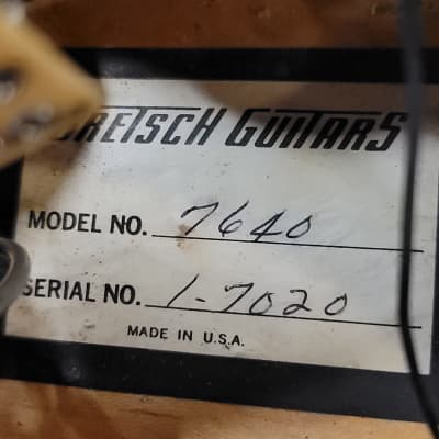 1976 Gretsch Super-Roc - Model 7640 - Less Than 70 Made! | Reverb