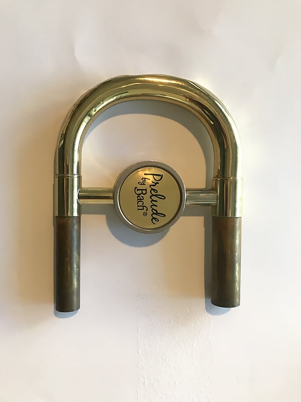 Bach Trombone Tuning Slide Prelude Tenor - Gold laquer | Reverb