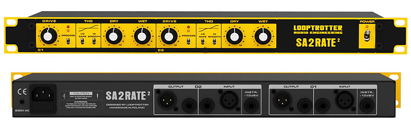 Looptrotter SA2RATE-2 Saturation and Soft Limiter | Reverb