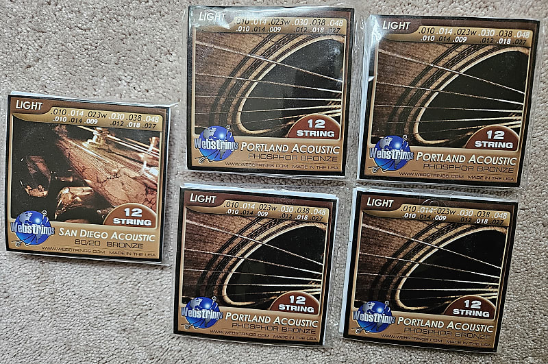 Acoustic Strings For 12 String Guitar | Reverb