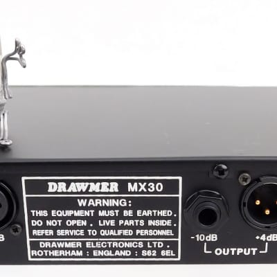 Drawmer MX30 Dual Gated Compressor Limiter + Fast neuwertig + | Reverb