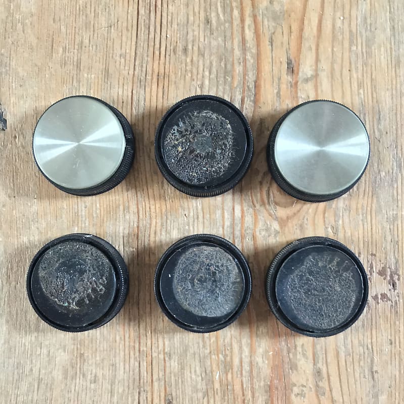 Set of 6x BARCLAY STUART 1/4” control knobs - would suit a | Reverb UK