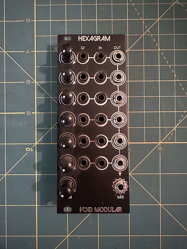VOID modular Hexagram - 6 channel VCA / Mixer for Eurorack | Reverb