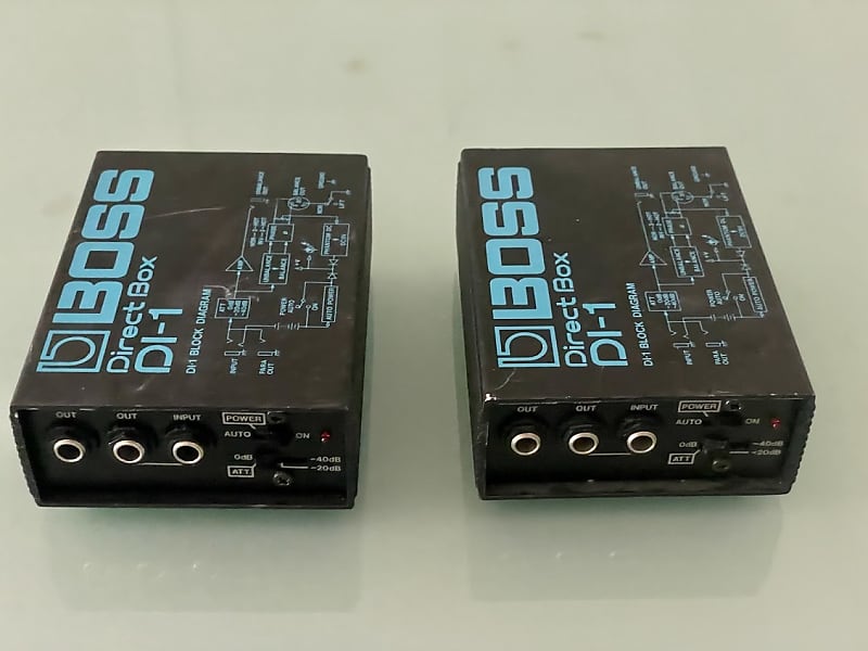 Boss DI-1 Active Direct Box | Reverb